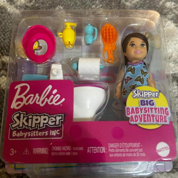 Mattel | Toys | Mattel Barbie Skipper Babysitters Inc Potty Training ...